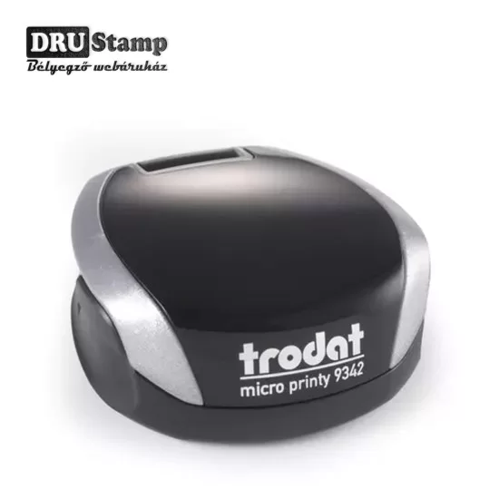 Trodat Micro Printy 9342 zsebbélyegző egyedi lenyomattal (Ø42 mm kör)